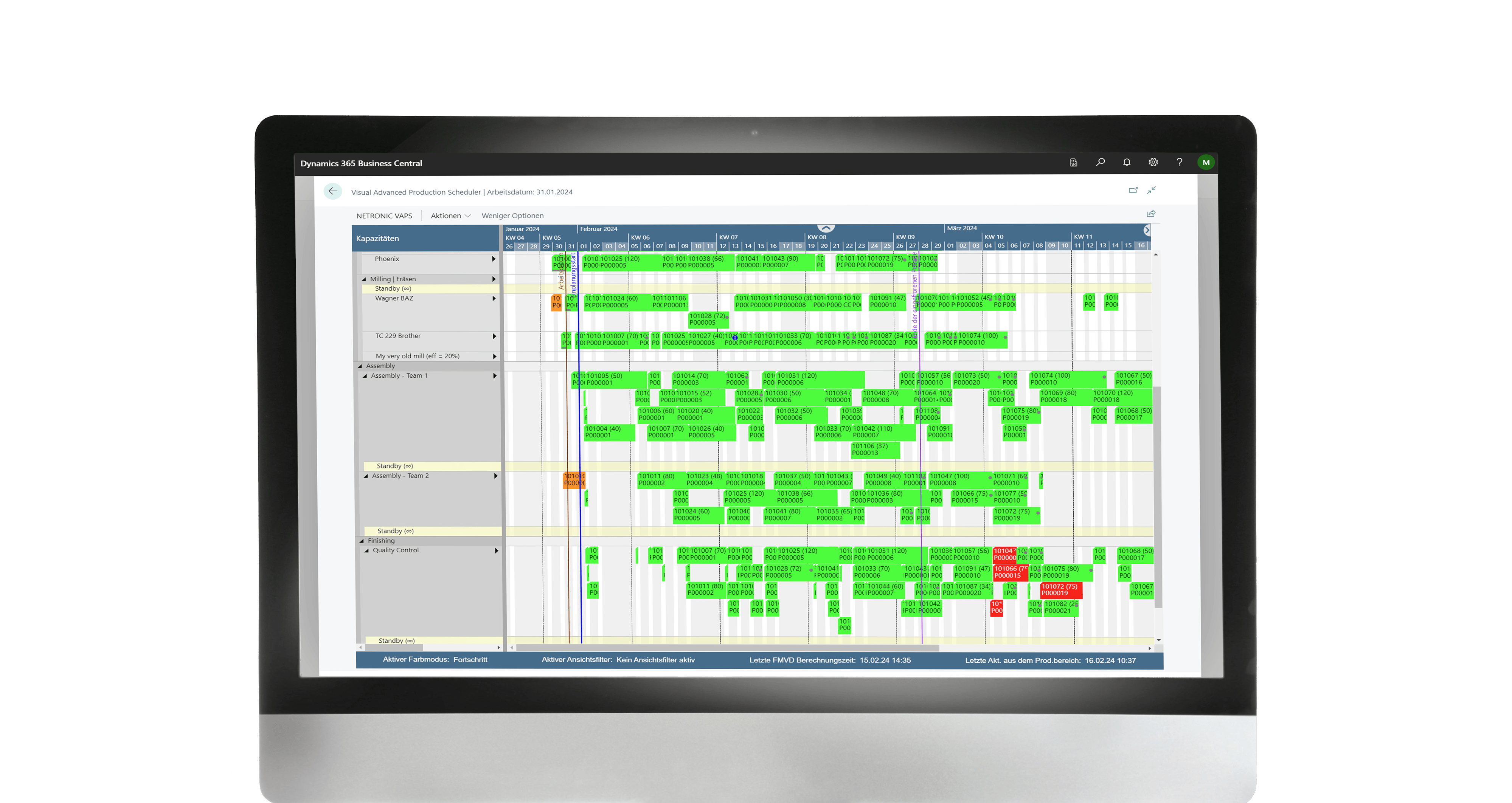 Production Scheduling for SMB Manufacturing | NETRONIC Software