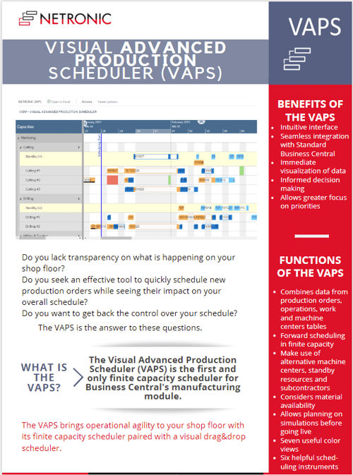 Ebooks & Flyers | Visual Scheduling Extensions | Business Central/NAV